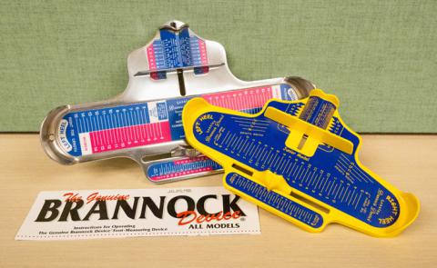 Brannock foot measuring devices | Worthington Libraries